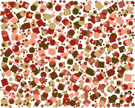 Random Triangle And Square Geometrical Shape Background In Colorful Earth Tone Red Brown Color