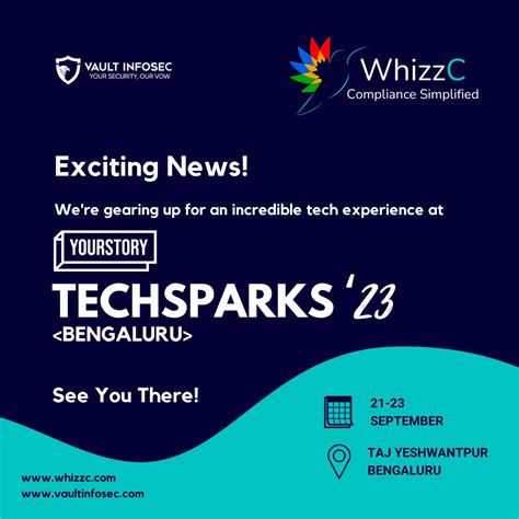 Vault Infosec On Linkedin Vaultinfosec Whizzc Cybersecurity Compliance Conference Yourstory…