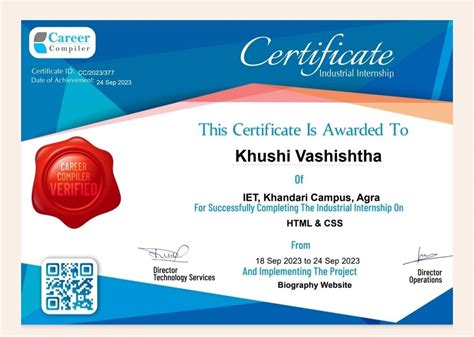 khushi vashishtha on linkedin web development html css internship