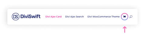 Divi Ajax Mini Cart Diviswift
