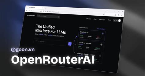 Bình Dân Học Ai Openrouter Cổng Kết Nối Api Thống Nhất Cho Toàn Bộ Ai Model đỉnh Nhất Hiện