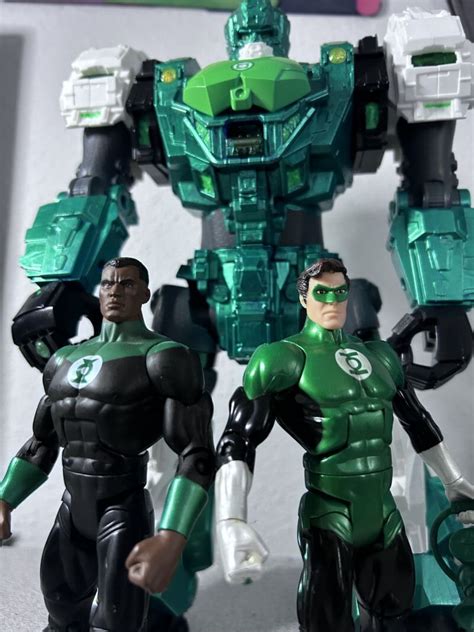 Stel 50 Green Lantern Of Sector 3009 Dc Universe Custom Action Figure