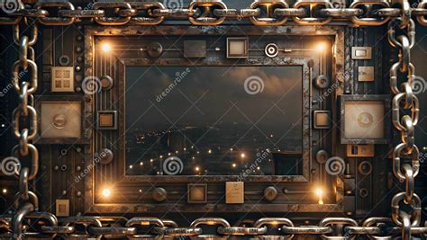 Ai Driven Blockchain Frame Concept As A Border Frame With Blockchain