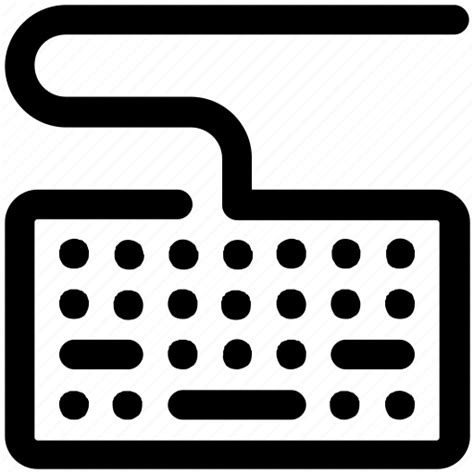 Device Hardware Keyboard Keypad Computer Technology Typing Icon