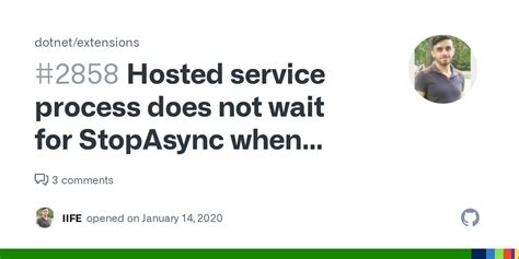 Hosted Service Process Does Not Wait For Stopasync When Window Is