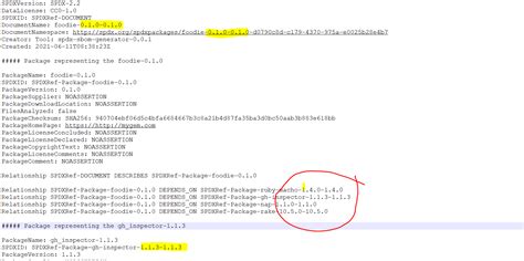 Ruby Version Is Displayed Twice For Documentname Documentnamespace