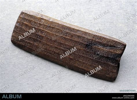 Undecipherable Rongorongo Script Of Easter Island