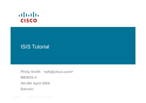 Pdf Isis Tutorial