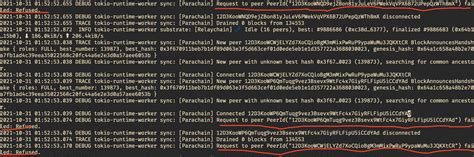Lost Peers Due To State Cache Issue Paritytech Substrate GitHub