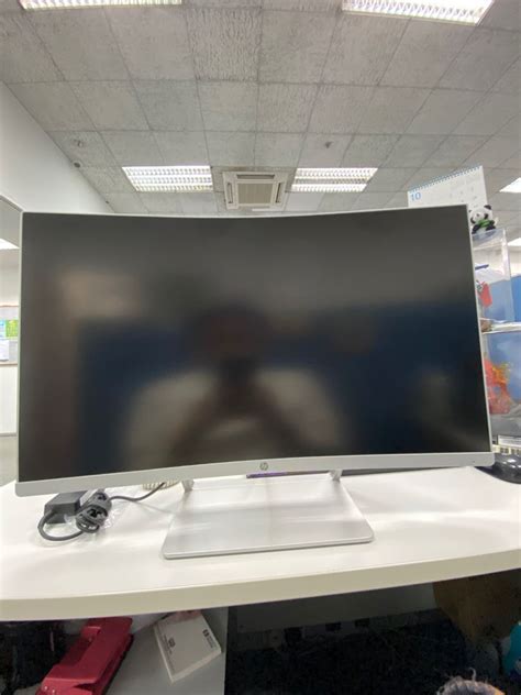 Curved Hp Monitor Computers Tech Parts Accessories Monitor Screens On Carousell