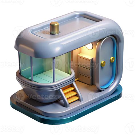 Captivating Rustic Concept Art Style Isolated Cutout Of A Magnetically Levitating