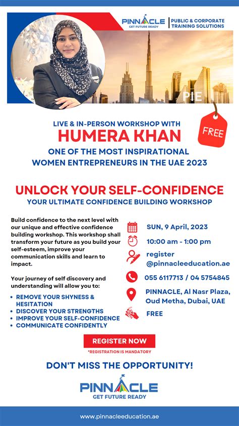 Confidence Building Workshop For Working Professionals
