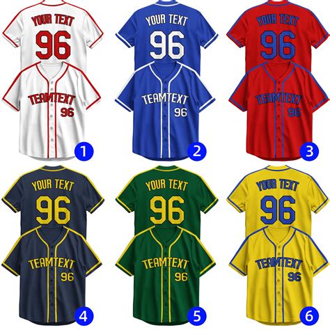 Custom White Red Baseball Jersey Heat Press Or Embroidered