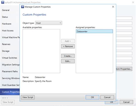 Managing VM Placement In Hyper V Cluster