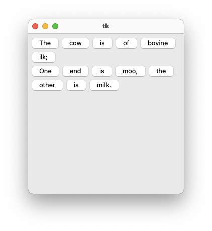 Python Tkinter How To Cut Widgets And Labels That Go Beyond Frame Width Stack Overflow