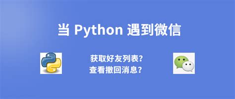 当 Python 遇到微信python访问微信 Csdn博客