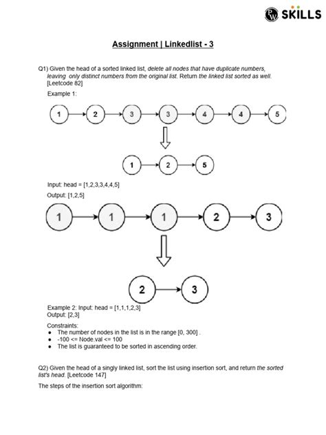 Linked List Assignment 03 Decode Dsa With C 2 0