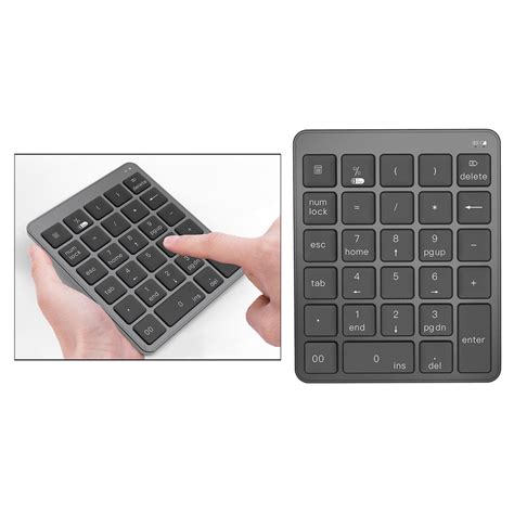 Wireless Bluetooth Number Pad Numeric Keypad Key Digita Keyboard For PC Shopee Singapore