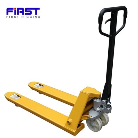 Hydraulic Manual Forklift 3000kg Hand Pallet Truck For Equipment