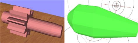 Model Representation A Graphic Representation B Collision Shape