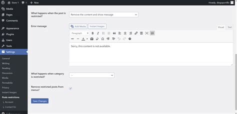 how to restrict access to wordpress posts temporarily