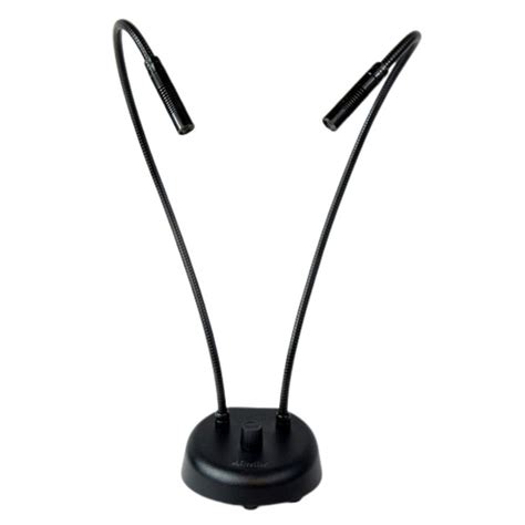 Littlite An Dl12 Led 3w Dual Two 12 Anser Spot Goosenecks And Dimmer W Weighted Base U Full
