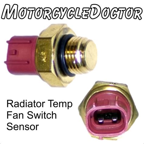 Odes Radiator Temp Fan Switch Sensor Motorcycle Doctor