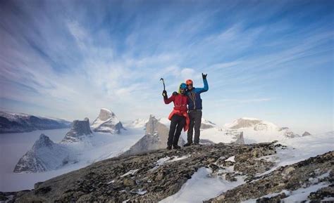 David Allfrey Y Cheyne Lempe Abren Una Difícil Ruta En La Isla De Baffin