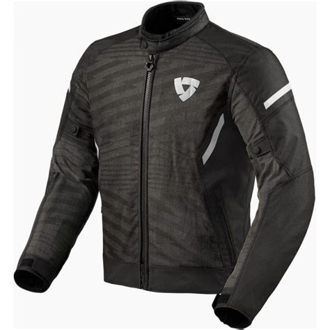 REV IT Torque H O Jacket Black White Worldwide Shipping