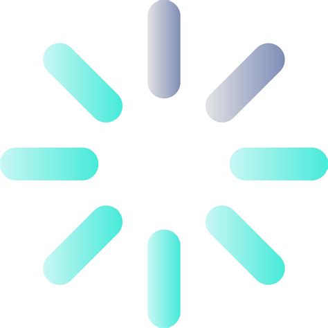 Loading Indicator Flat Gradient Color Ui Icon Progress Spinner Ongoing Process Waiting For