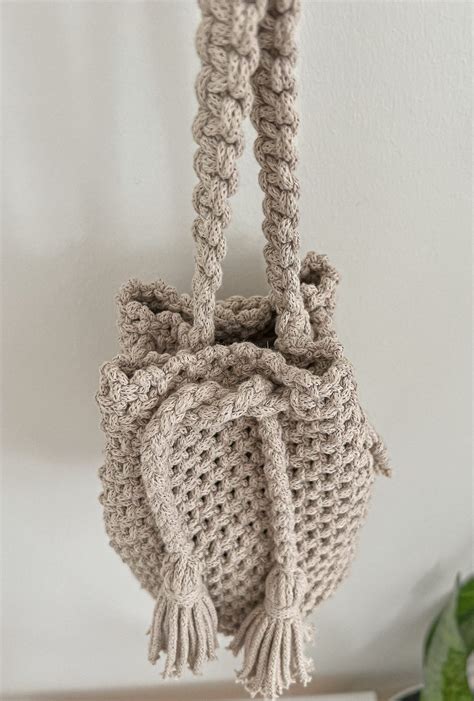 flora bag basico macrame