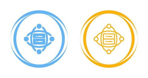 Cluster Server Vector Icon 39026646 Vector Art At Vecteezy