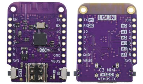 LOLIN C Mini ESP C Board Is Compatible With Wemos D Mini Shields CNX Software