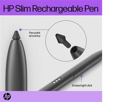 HP 630W7AA ABA Slim Rechargeable Pen From ThinkEDU