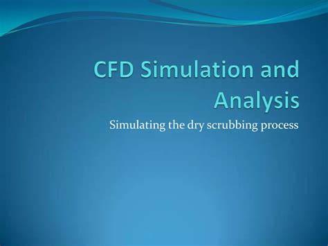 Kinetics Of Flue Gas Desulfurization Dry Scrubbing Pptx