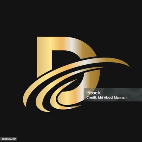 모던 D 레터 로고 디자인 럭셔리 브랜딩을 위한 D 로고 회사를 위한 우아하고 세련된 D 로고타입 디자인 로고에 대한 스톡 벡터 아트 및 기타 이미지 Istock