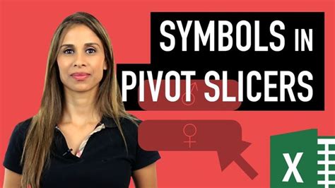 Excel Slicer Trick Use Symbols Instead Of Text In Pivot Slicers