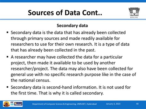 Bda Unit1 Intro And Sources Of Data And Data Preprocessingpdf