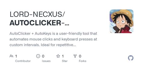 Github Lord Necxusautoclicker Autokeys Autoclicker Autokeys Is A User Friendly Tool That