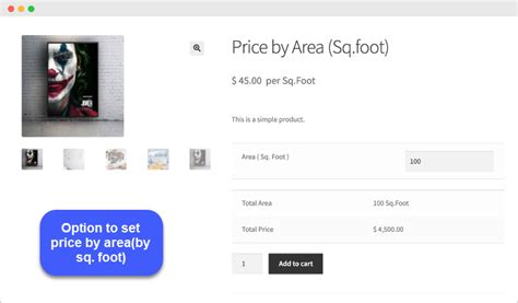 Woocommerce Price Calculator Plugin Addify
