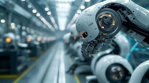 Premium Photo Robotic Automation In A Abstract Interpretation Background Image