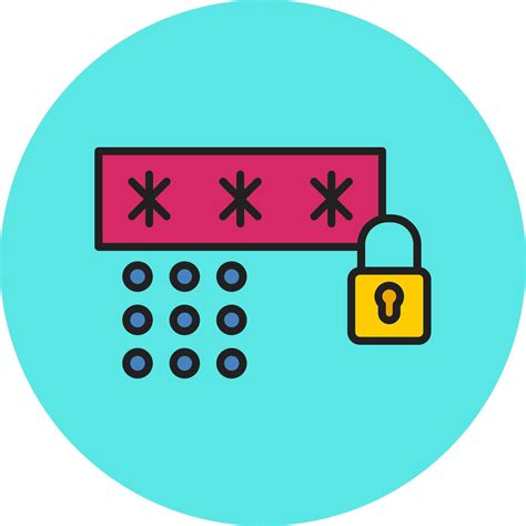 Passcode Vecto Icon 38168183 Vector Art At Vecteezy