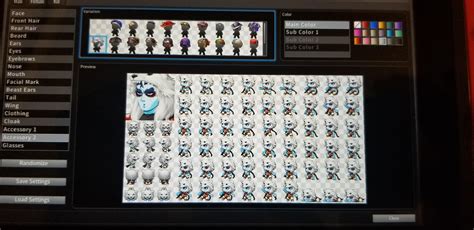 Searching For Character Generator Accessory R RPGMaker