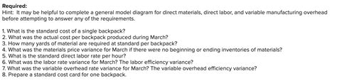 Solved Problem 10 16 Algo Comprehensive Variance Analysis
