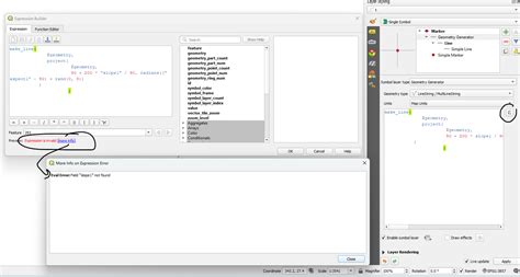 Qgis Geometry Generator Fails To Create Lines Geographic Information
