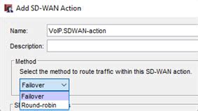 Configure SD WAN