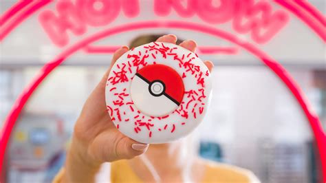 Krispy Kreme Has Started Serving Pokemon Themed Doughnuts And Youll