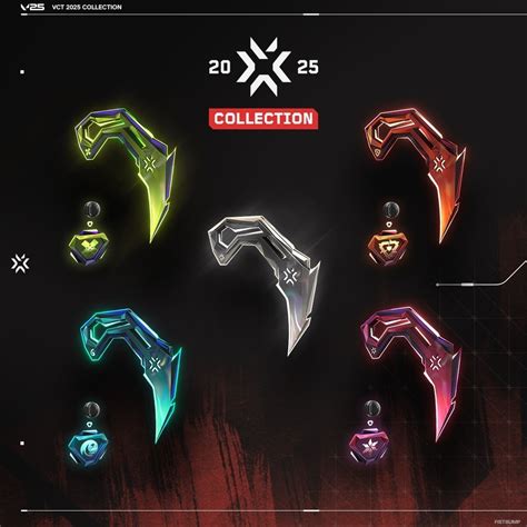 新スキン「vct 2025シーズンカプセル」お披露目—vctカラムビットは史上初の5種カラー、収益の一部はチームに還元【valorant】 1