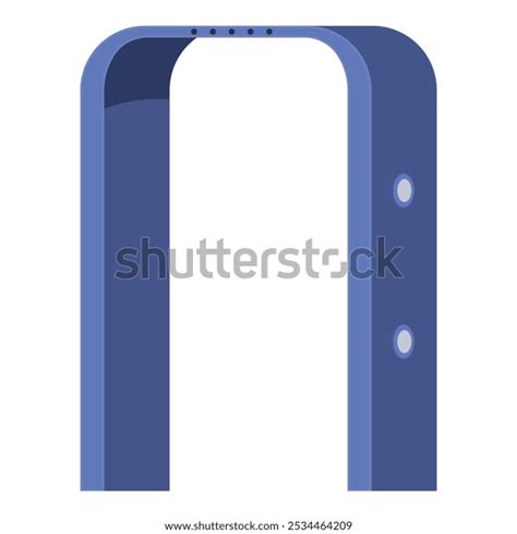 Metal Detector Gate Scanning Forbidden Objects Stock Vector Royalty Free 2534464209 Shutterstock