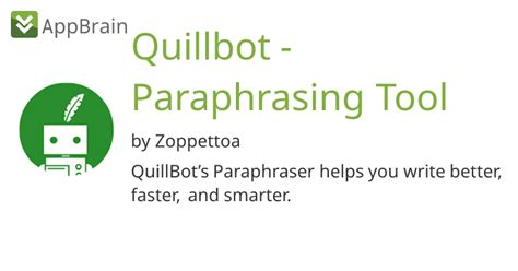 Quillbot Paraphrasing Tool For Android Free App Download
